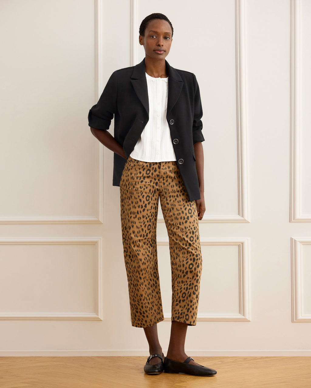 Women’s Cheetah Print Pants | Cheetah Barrel – Cabi Clothing