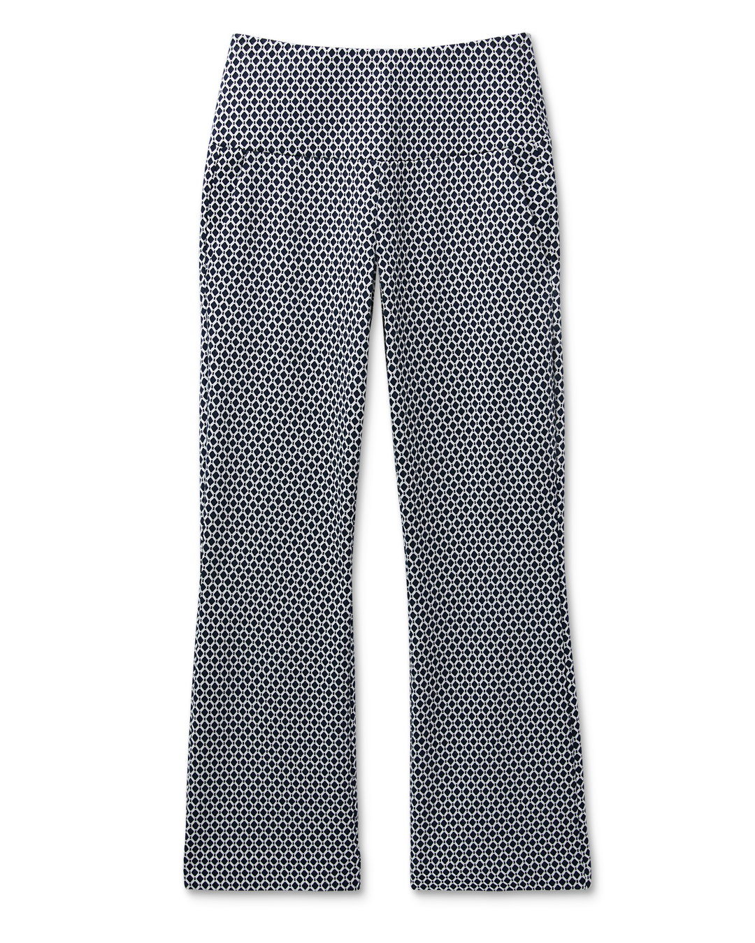 Women’s Navy Blue and White Pants | Mod Crop – Cabi Clothing