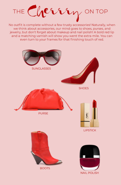 red alert: it’s our red color guide - Cabi Fall 2025 Collection