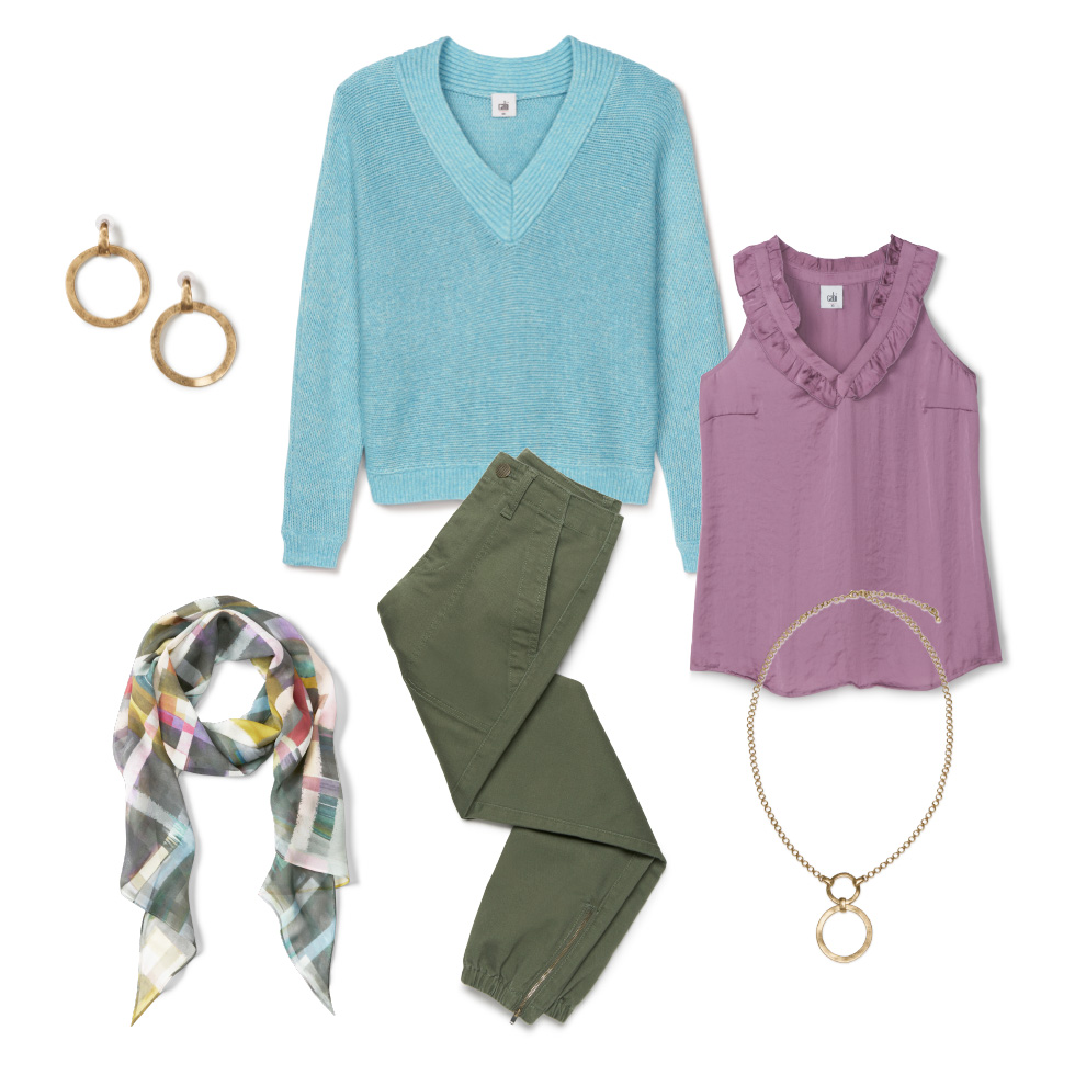 lighten up: colors to wear in fall - cabi Fall 2022 Collection